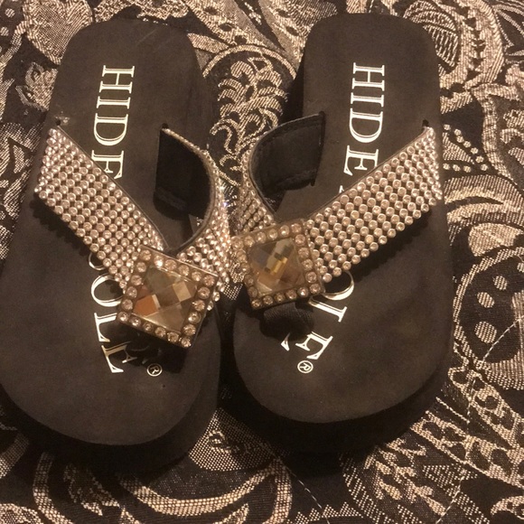 hidden sole | Shoes | Bling Flip Flops | Poshmark